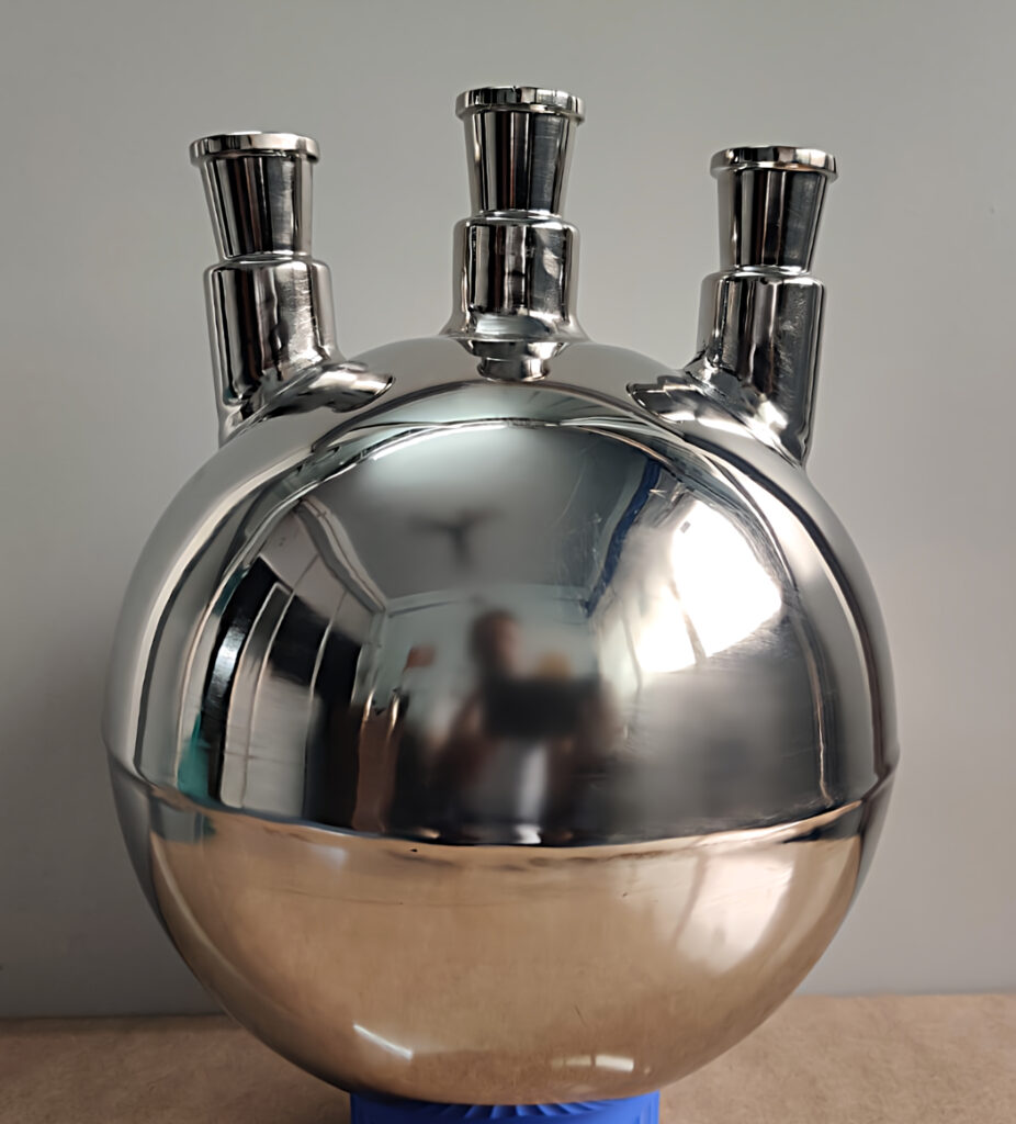 SS Round Bottom Flask - JN SCIENCETECH | INDIA